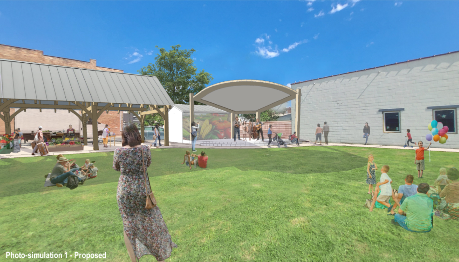 City Partners with Local Timber Framers for “Town Square” Project | City of Buena Vista, VA